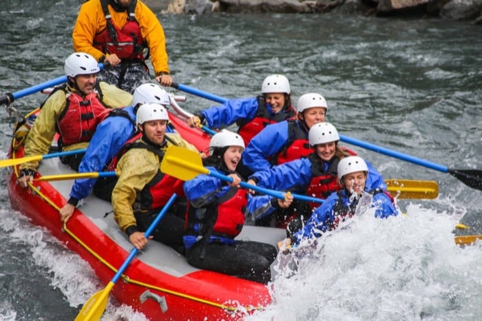 Example Album - Rafting Activity
